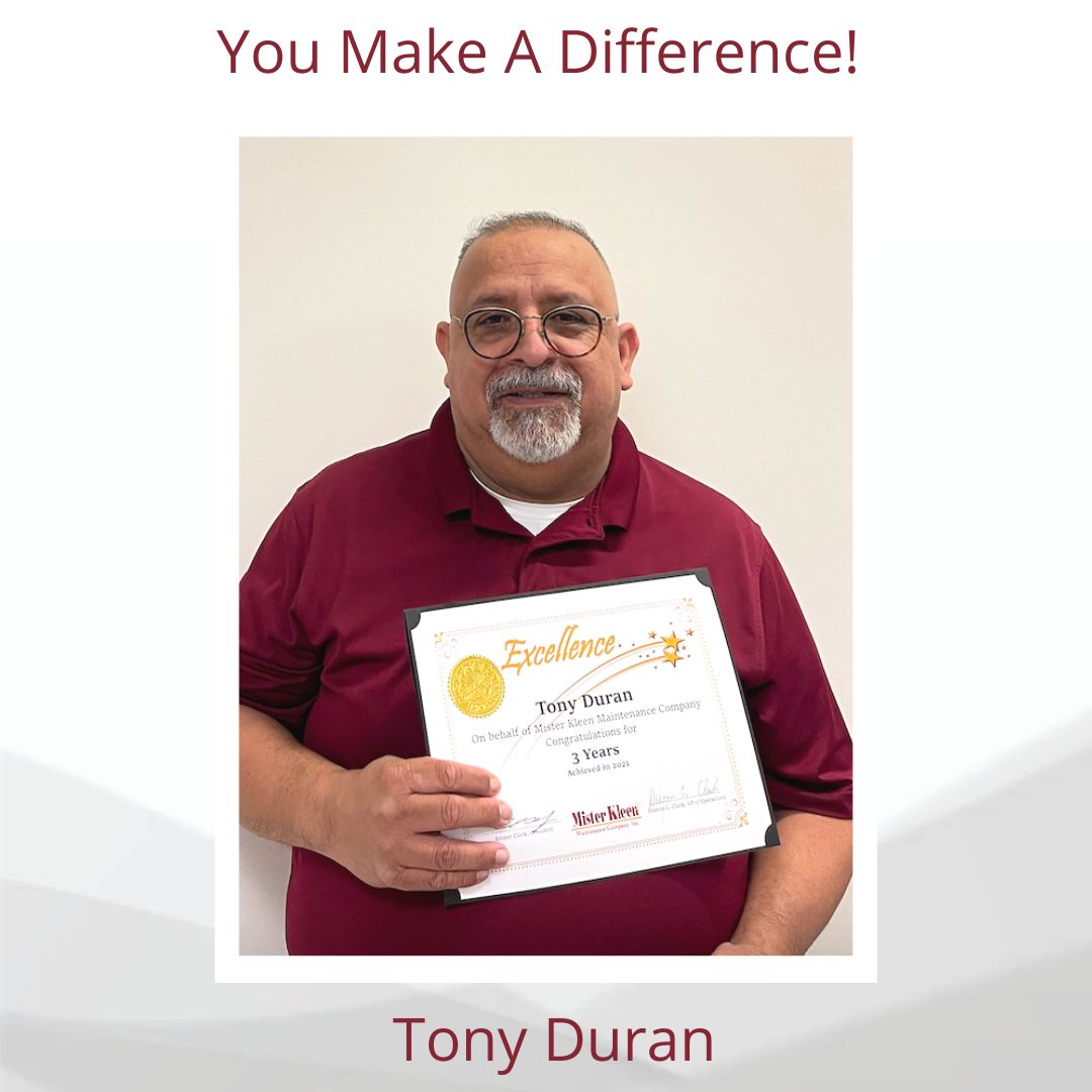 Tony Duran | Mister Kleen