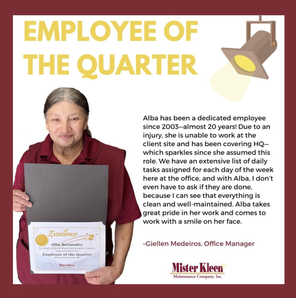 Alba Bermudez | Mister Kleen