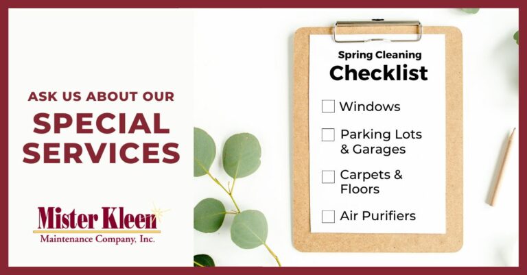 Mister Kleen’s Checklist for a Spring Clean