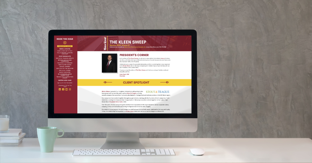 Mister Kleen | High Security Commercial Cleaning Company